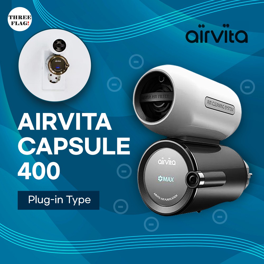 Airvita Air Capsule 400 Air Purifier Permanent Filter Oxygen Ion ...