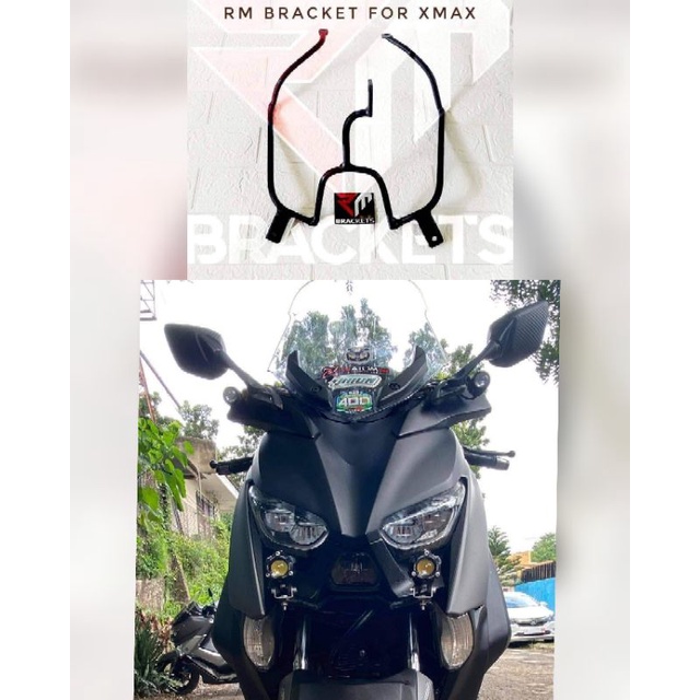 Yamaha XMAX bracket Mini Driving / Laser gun / ripper / Bluewater / GR ...