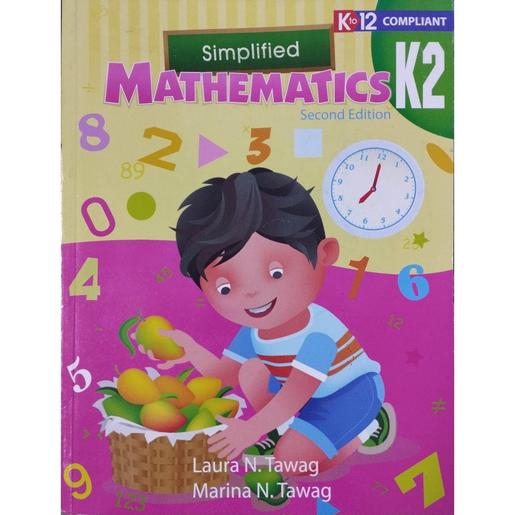 Simplified Mathematics 2nd Edition Kinder 2 (Newsprint) | Shopee ...