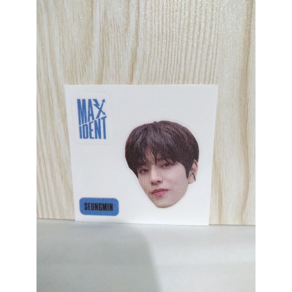 Stray Kids Seungmin Maxident Official Face Sticker | Shopee Philippines