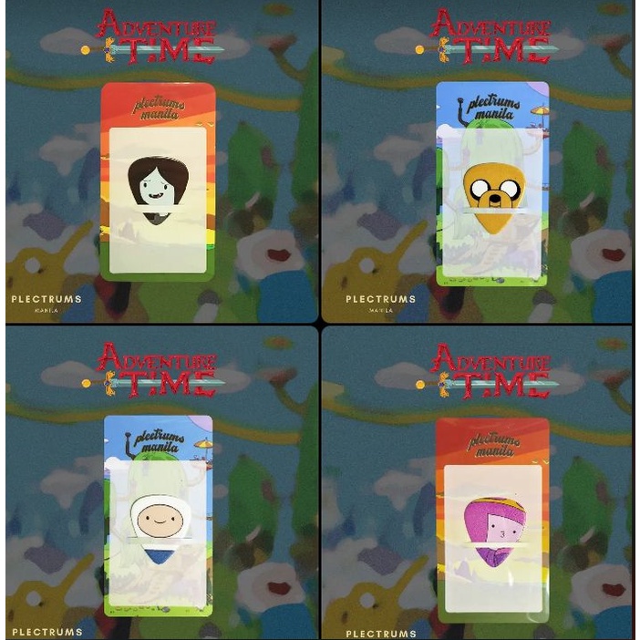 Adventure Time Guitar Picks 0.71mm | Finn, Jake, Princess Bubblegum ...