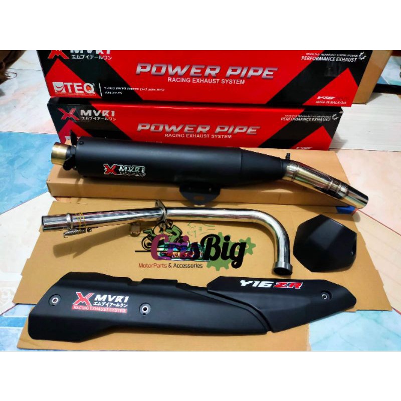 MVR1 POWER PIPE WITH MUFFLER COVER FOR SNIPER 155VVA | Shopee Philippines