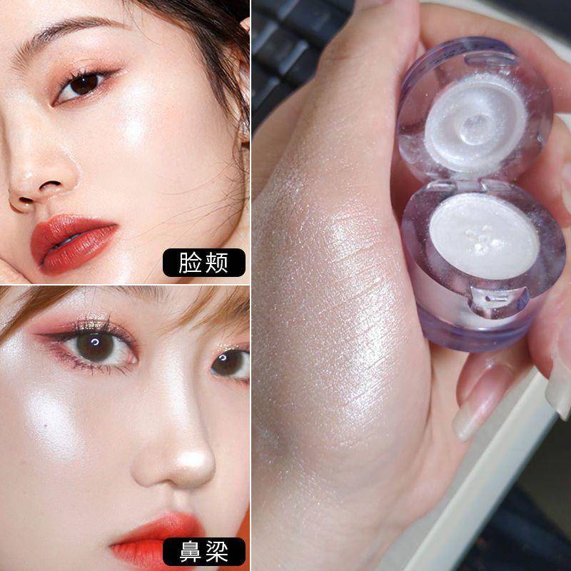 High Gloss Glitter Face Brightening Pearlescent Shading Powder ...
