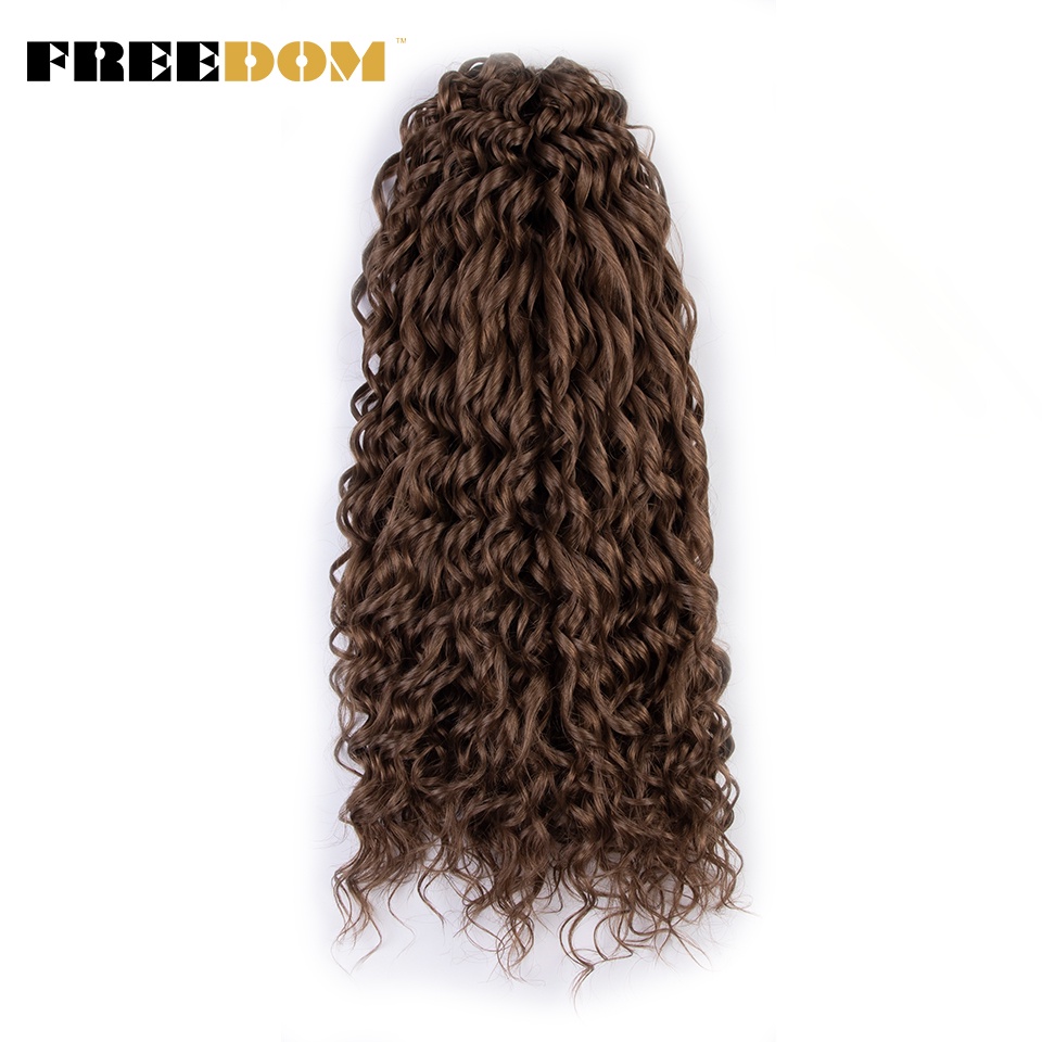 Freedom Water Wave Twist Crochet Hair Synthetic Curly High Temperature ...