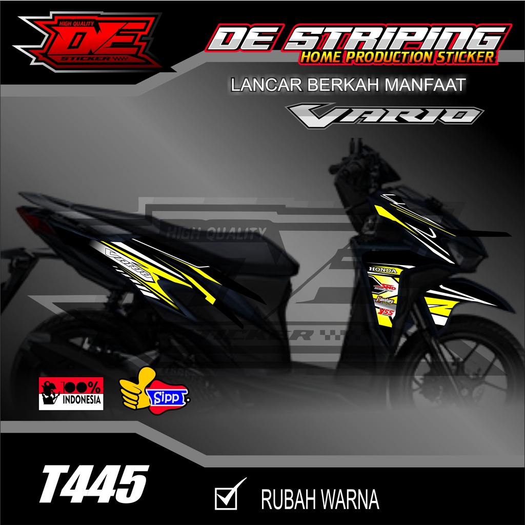 2019 Semifull Cool 2019 Montor Vario 150 Sticker Striping with Balab ...