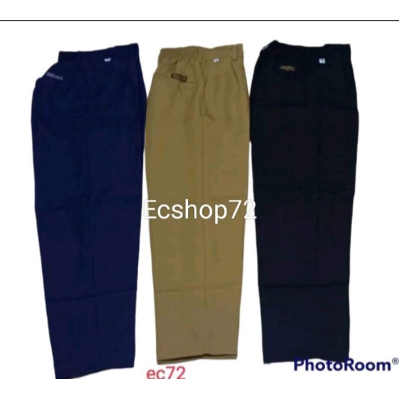 SLACKS School uniform khaki navy blue black with t-shirt and sando Good ...
