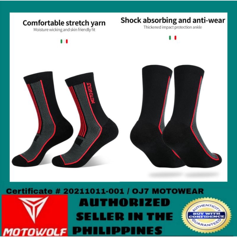 𝗢𝗥𝗜𝗚𝗜𝗡𝗔𝗟 𝗠𝗢𝗧𝗢𝗪𝗢𝗟𝗙 𝗦𝗣𝗢𝗥𝗧𝗦 / 𝗥𝗜𝗗𝗜𝗡𝗚 𝗦𝗢𝗖𝗞𝗦 [𝗠𝗗𝗟𝟭𝟵𝟮𝟬] | Shopee Philippines