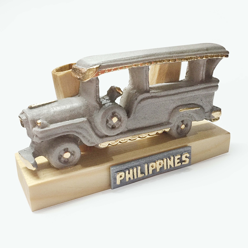Pinatubo Ashfall Pen Holder Jeepney 4 x 1.5" | Shopee Philippines