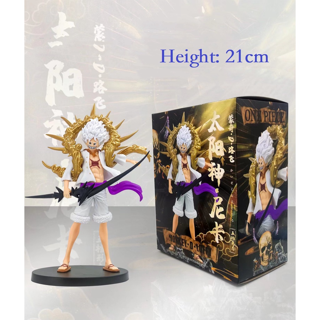 One Piece Luffy Gear 5 Sun God Nika Luffy Shanks DXF Uta K.O Anime ...