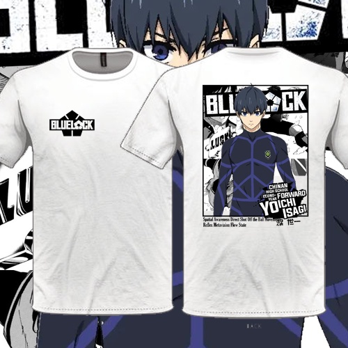 Blue Lock Yoichi Isagi Tshirt | Shopee Philippines