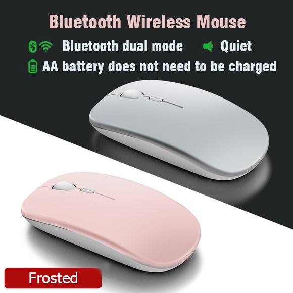 Wireless Computer Mouse 2.4G Receiver Super Slim Mouse For PC Laptop ...