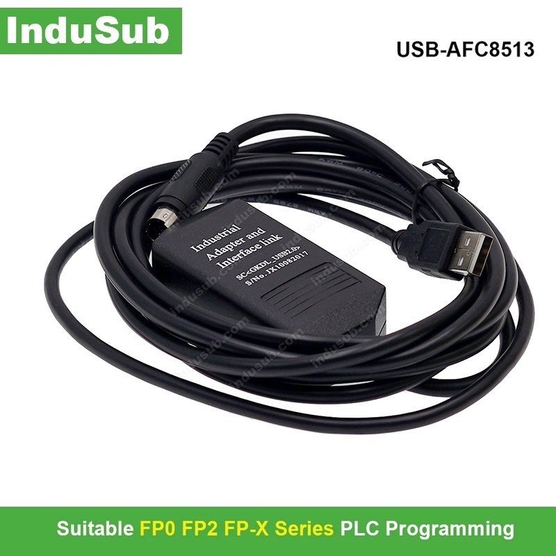 USB-AFC8513 Cable Compatible Panasonic FP0 FP2 FP-X Series PLC ...
