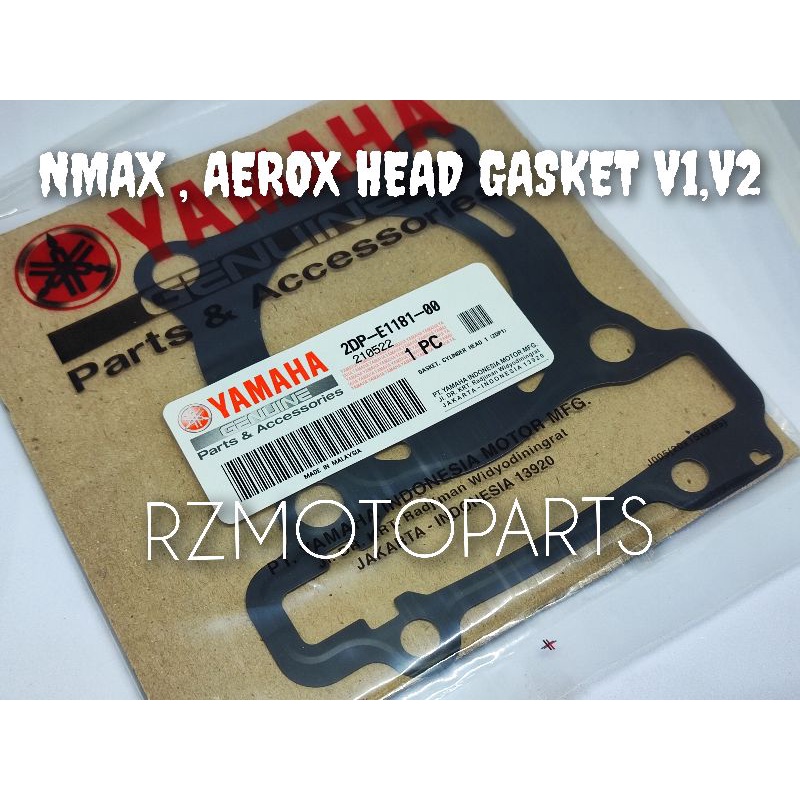 NMAX V1 , V2 , AEROX V1 V2 GASKET CYLINDER1 (HEAD GASKET) | Shopee ...
