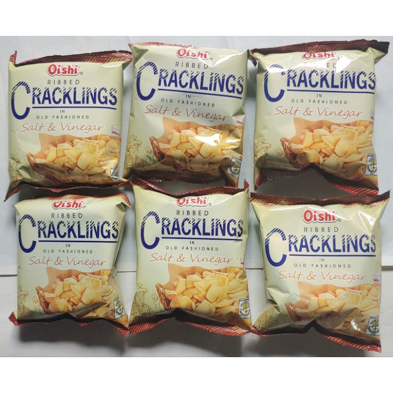 6 Pack Cracklings Salt&Vinegar | Shopee Philippines