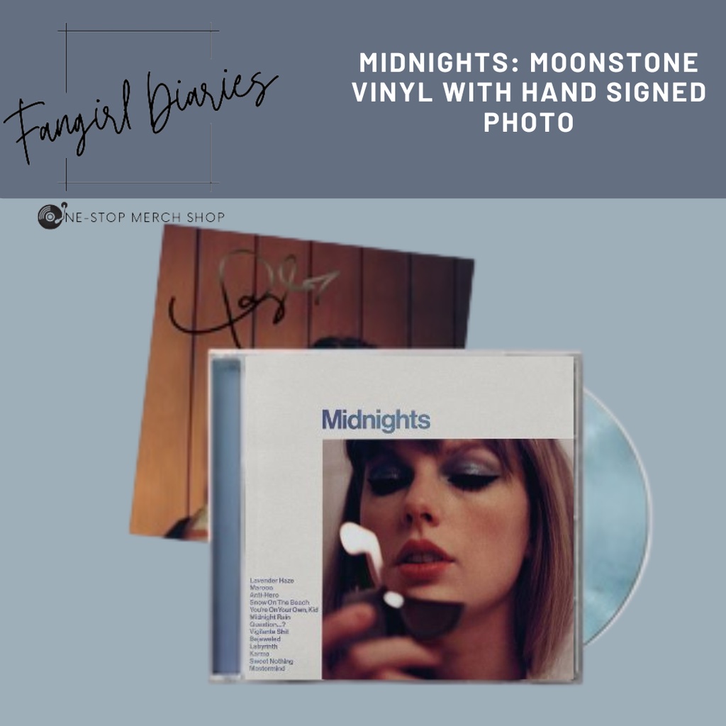 ONHAND Taylor Swift - Midnights (Hand-signed CD) | Shopee Philippines