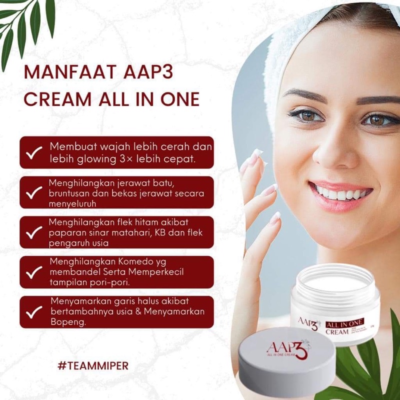 Aap3 Day And Night Cream (all in 1) | Shopee Philippines