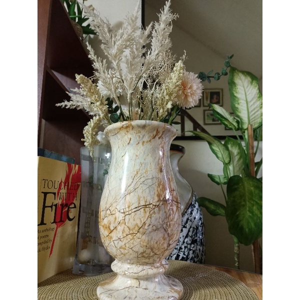 Marble Flower Vase in Unique Design Authentic Marble from Romblon ...