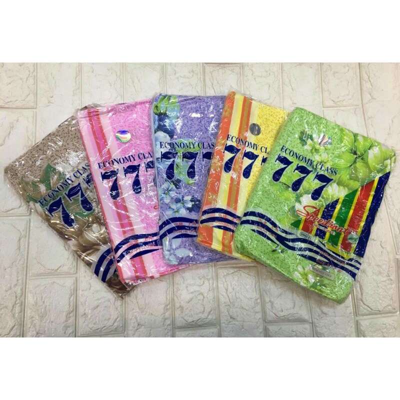 777 cotton kumot 54x90 inches good quality | Shopee Philippines