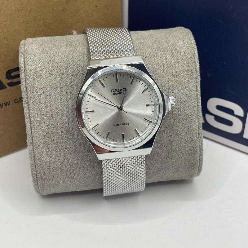 Casio Fashion Trend Simple Ladies Gold Watch Quartz Waterproof Watch ...