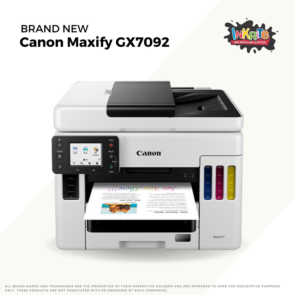 Brand New Canon Maxify GX7092 Printer | Shopee Philippines
