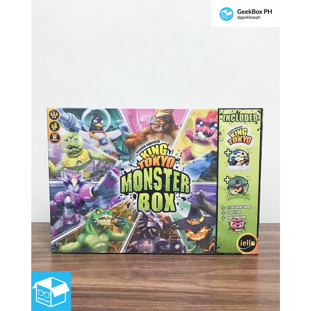King of Tokyo Monster Box (Standalone) Board Game | Shopee Philippines