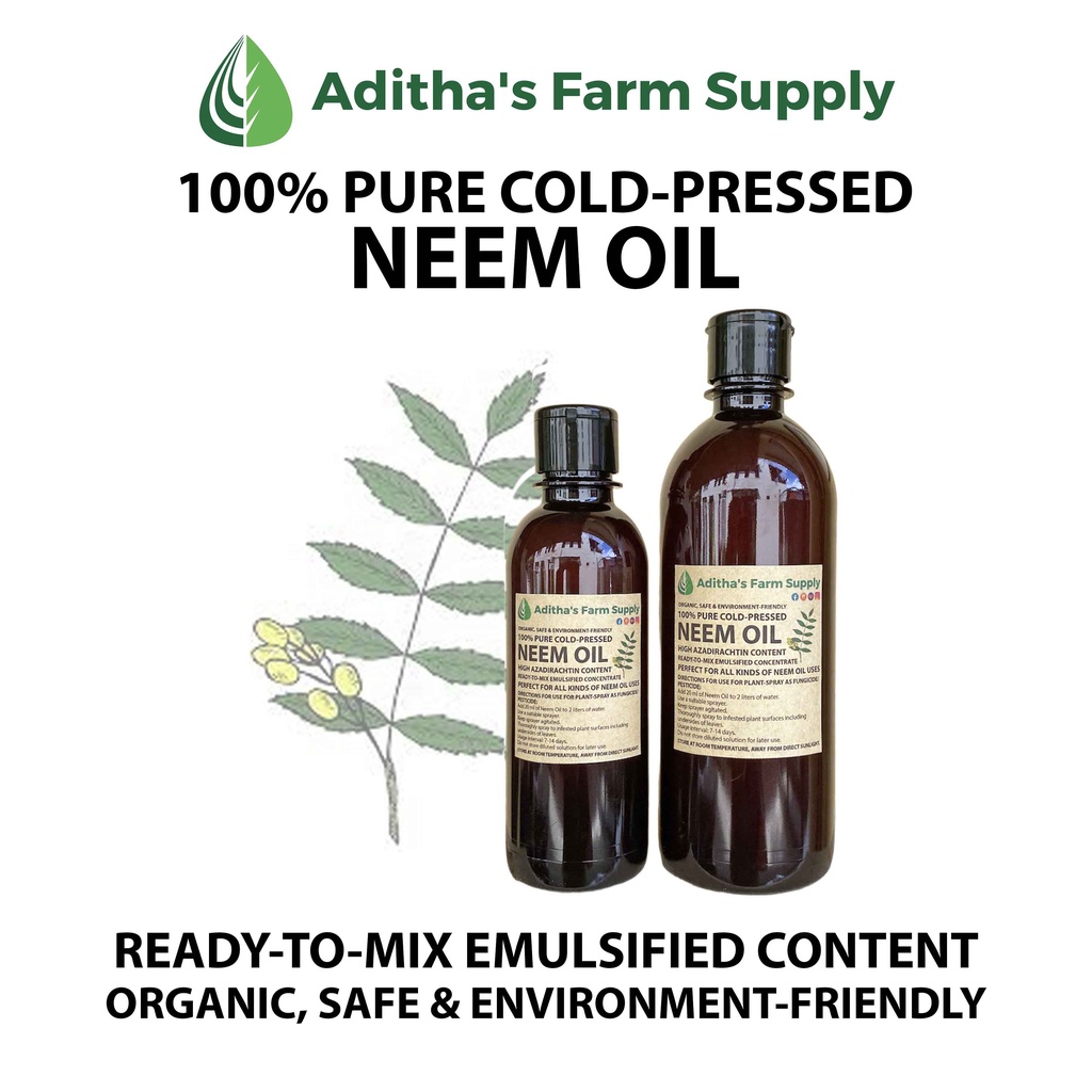 AFS Cold-Pressed Neem Oil (Organic, Safe & Environment-Friendly) 250ml ...