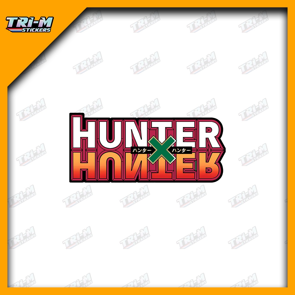 Hunter x Hunter Anime Sticker Motorcycle Sticker Tumbler Sticker Car ...