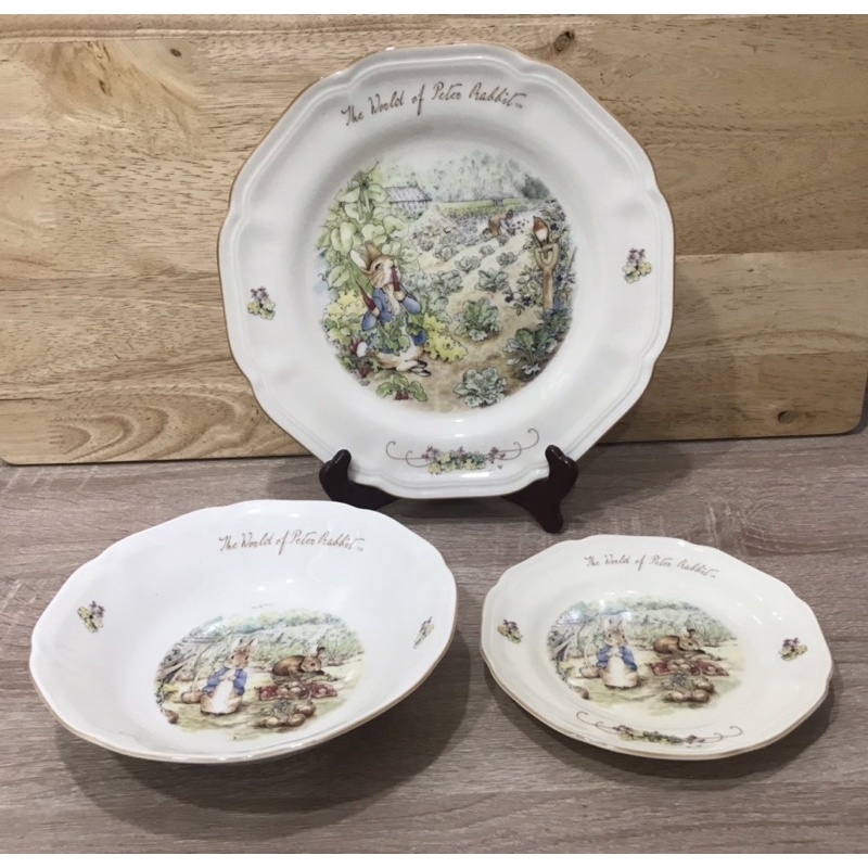 Peter Rabbit dinnerware set - 3 pc | Shopee Philippines
