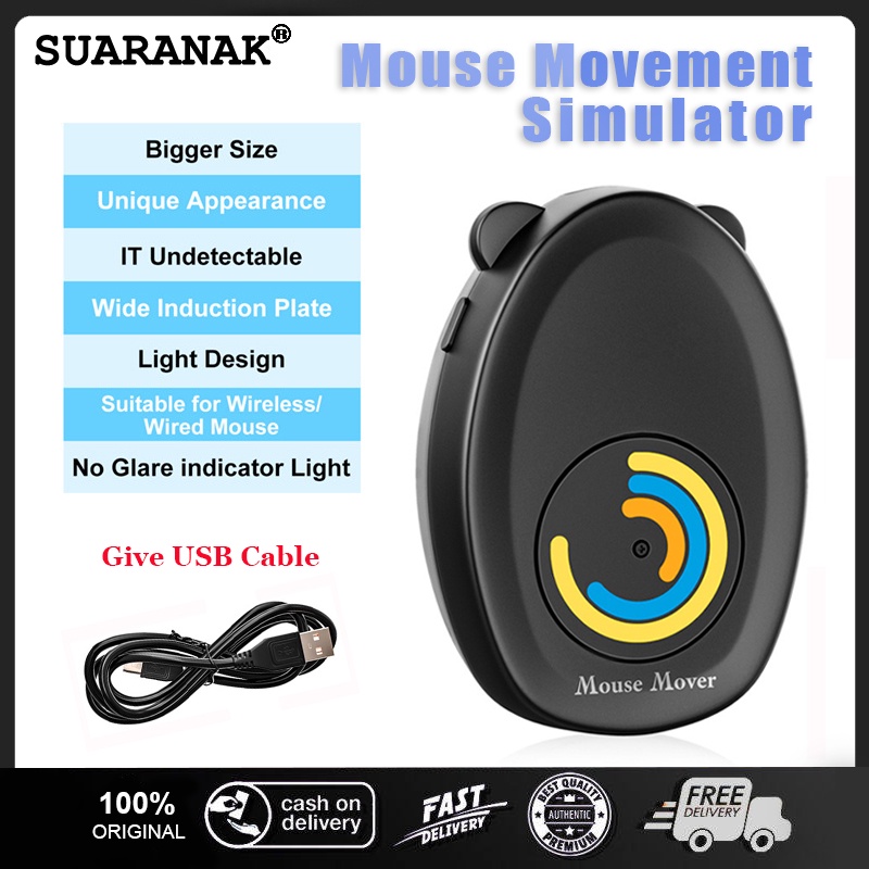 Mouse Movement Simulator Mouse Jiggler Mouse Mover Driver-Free Mouse ...