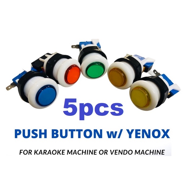 Push Button Power With Yenox For Piso Net Karaoke Machine | Shopee ...