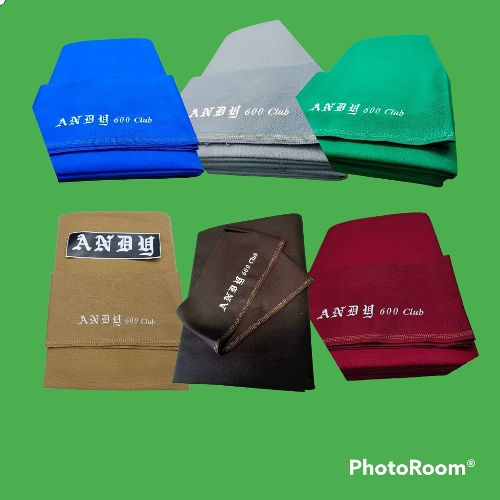 ANDY 600 CLUB BILLIARDS TABLE CLOTH [ALL COLOR VARIATION] ( TAPETE ...