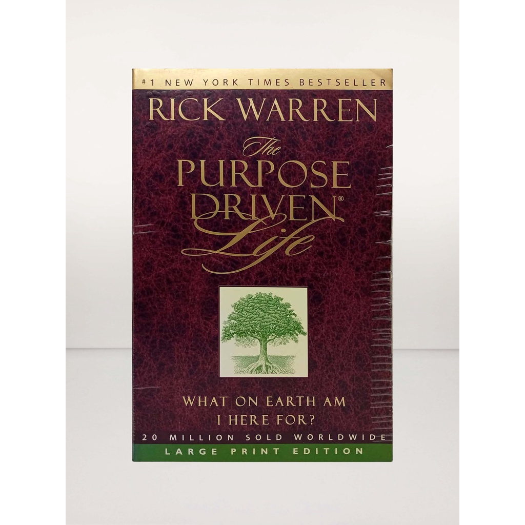 THE PURPOSE DRIVEN LIFE: What on Earth Am I Here for? (HARDCOVER ...
