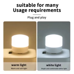 USB Light LED light 1W Night Light Bedroom Bedside Corridor Toilet ...