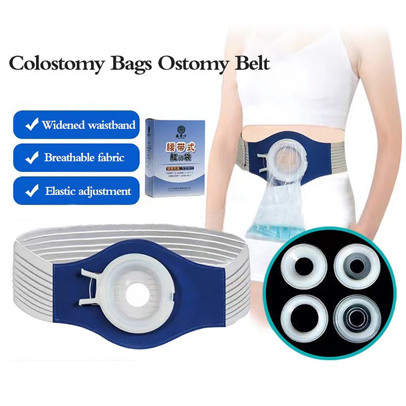 Colostomy Bags Ostomy Belt Drainable Urostomy after Ileostomy Pouch ...