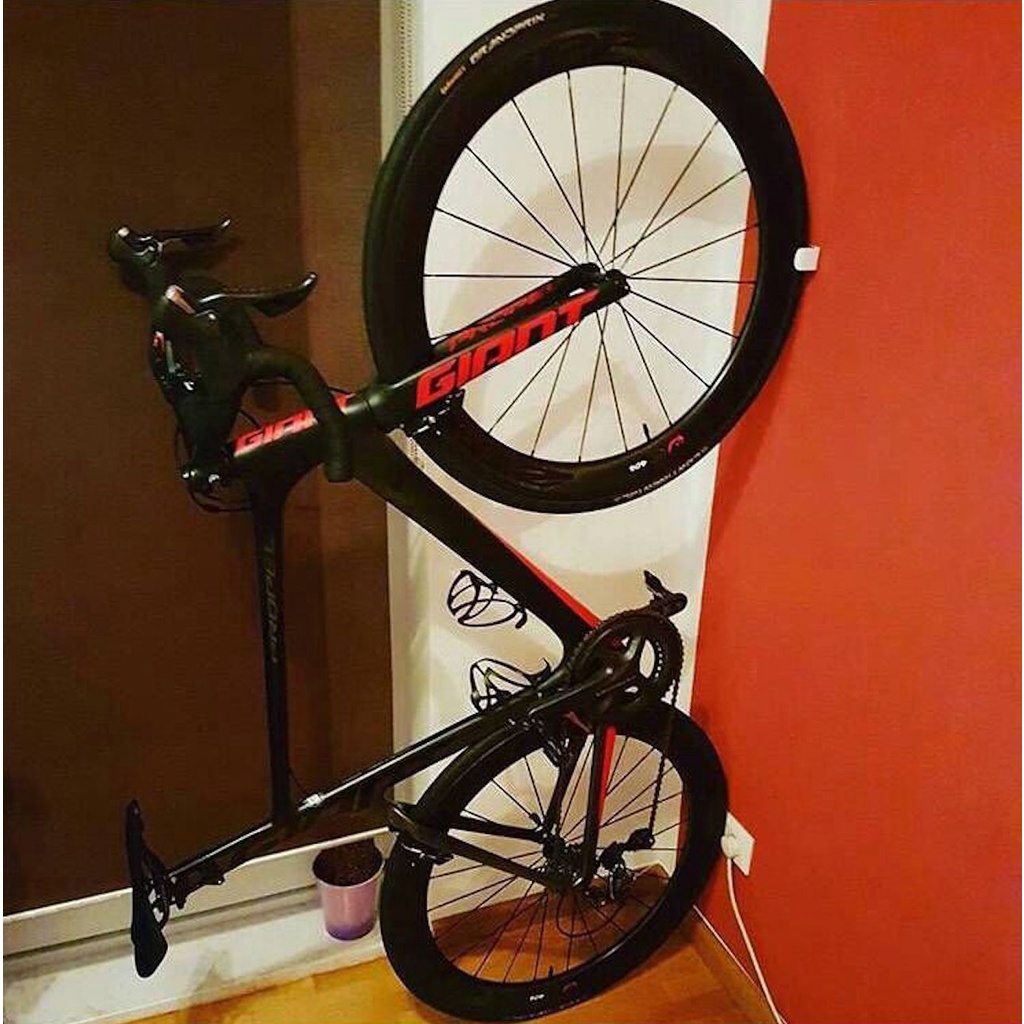Bicycle Parking Wall Mount Simple Minimalist Roadbike MTB Folding Bike ...