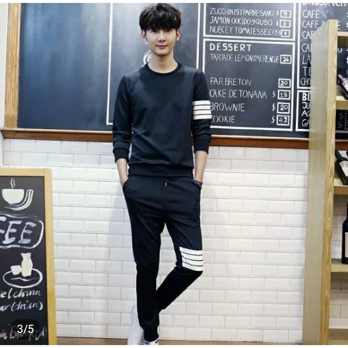 4soc men's hoodie fleece set for autumn and winter, super cool men's ...