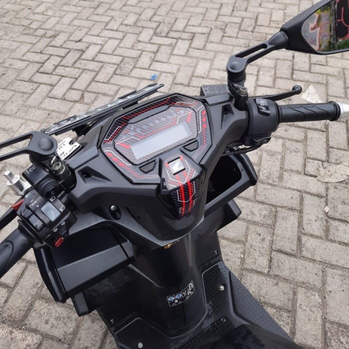 Premium VARIO 160 Carbon SpeedoMeter Sticker VARIO Speedo Meter Sticker ...