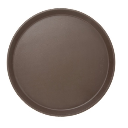 Round Plastic Tray Non-Slip Serving Plate Tray | Shopee Philippines