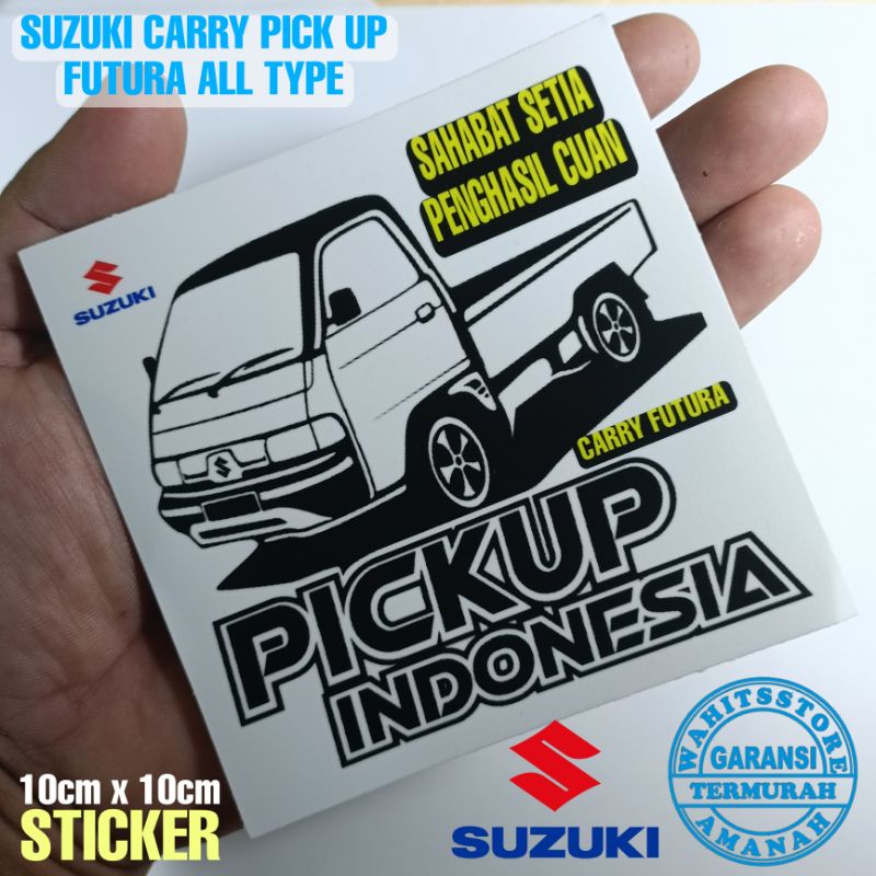 Suzuki Carry FUTURA pick Up Community Car Sticker Waterproof 10cmX10cm ...