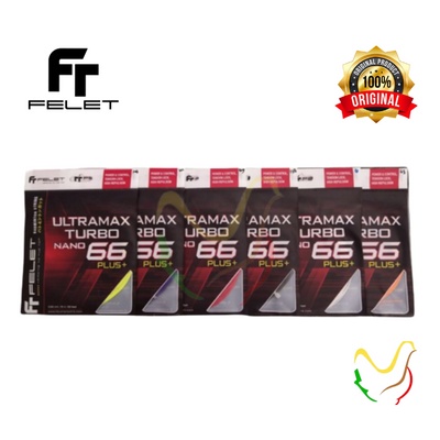 Original ULTRAMAX TURBO NANO 66 PLUS FELET BADMINTON STRINGS | Shopee ...