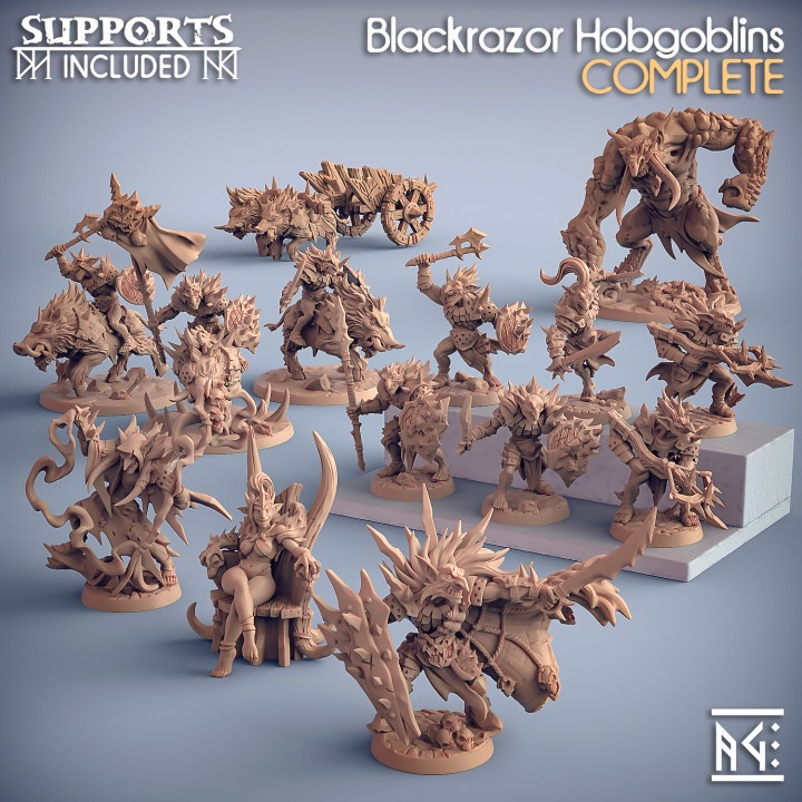ARTISAN GUILD - Blackrazor Hobgoblins - Fantasy Table top, Wargaming Miniatures | Shopee Philippines
