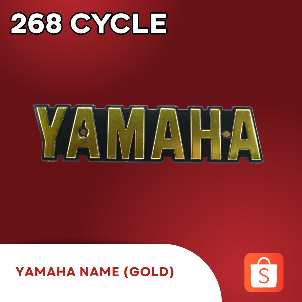 YAMAHA NAME (LOGO) EMBLEM OEM #HIGHQUALITY | Shopee Philippines