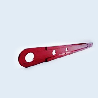 MOTORCYCLE FLAT BAR THICK BRACKET (Red) | Shopee Philippines