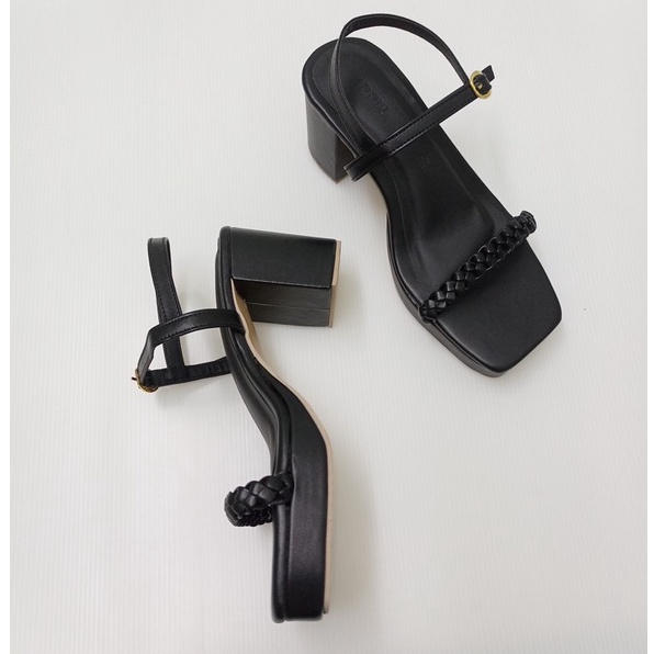 Annel Wesley in Black - 3 inches Platform Heels | Shopee Philippines