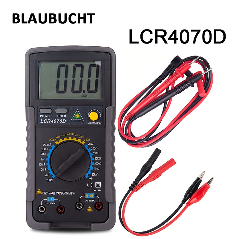 Digital Multimeter LCR ESR Tester Capacitance Measuring Instrument ...
