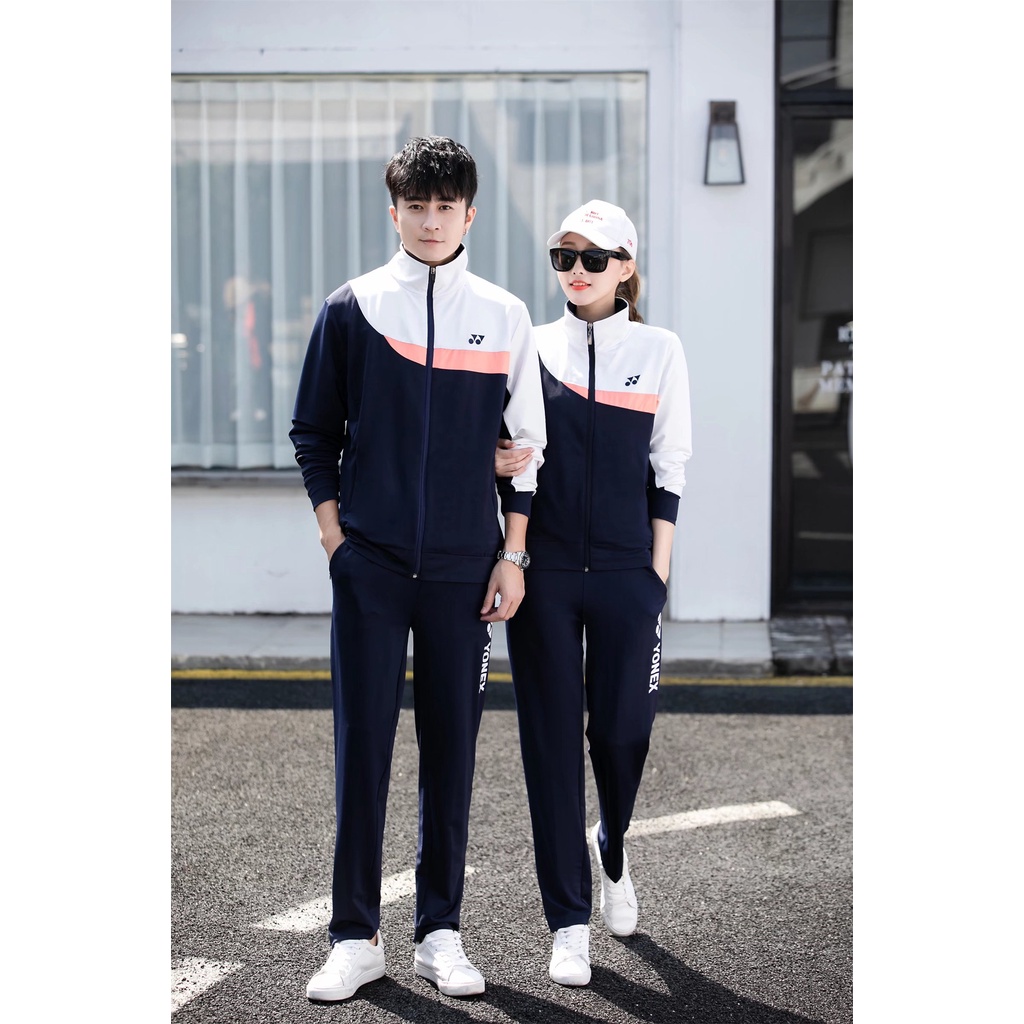 Yonex 2022 new autumn and winter badminton suit men's and women's ...
