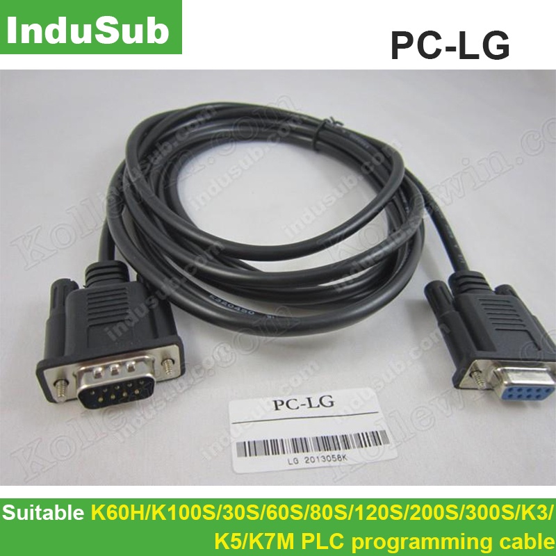 SZ PC-LG PLC K60H/K100S/30S/60S/80S/120S/200S/300S/K3/K5/K7M PLC Touch Panel Programming Cable ...
