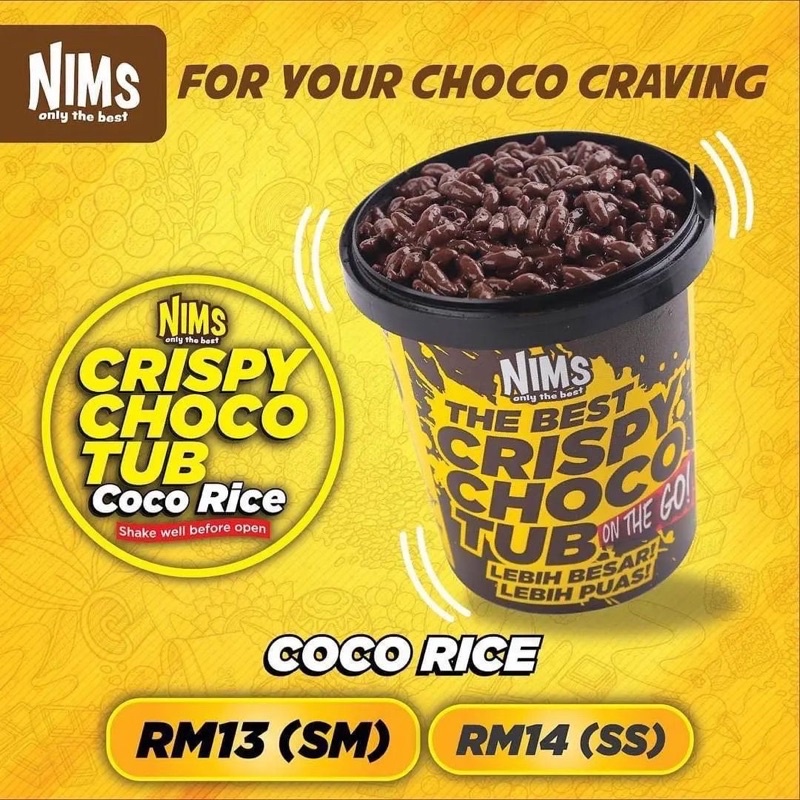 COCO RICE (Crispy Choco Tub) | Shopee Philippines