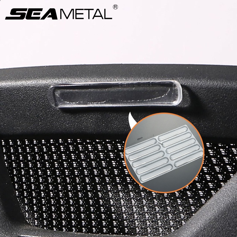SEAMETAL Car Anti-collision Paste Strip Universal Cars Home Door Handle Silicone Strips ...
