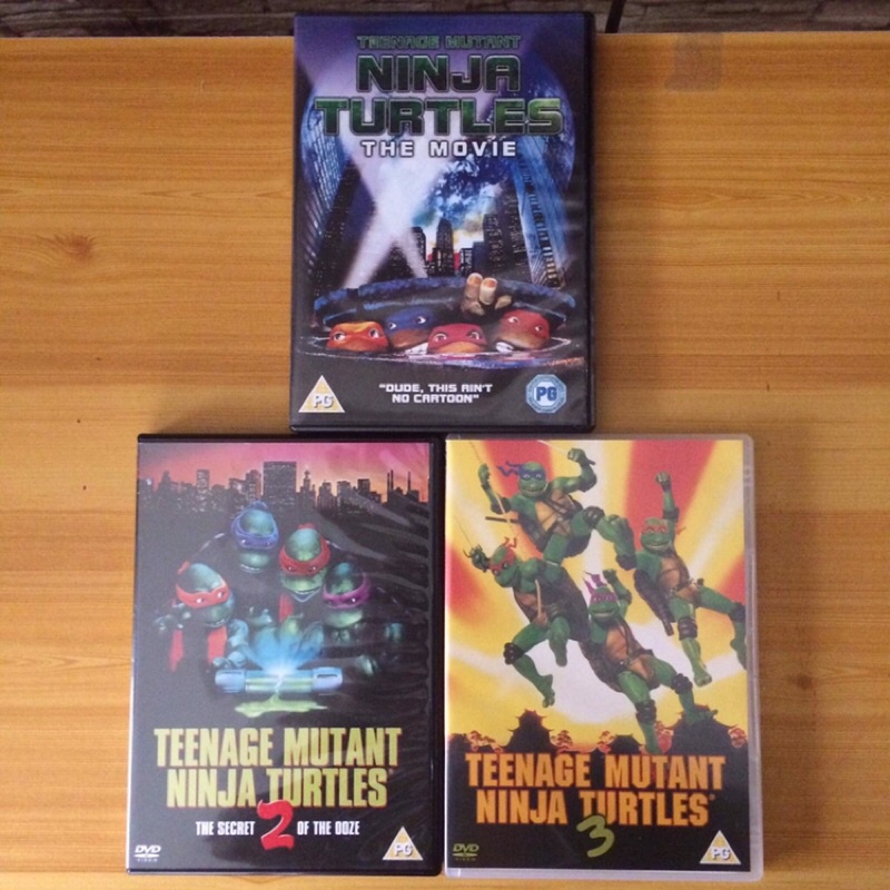 Teenage Mutant Ninja Turtles DVD Set UK Version R2 | Shopee Philippines